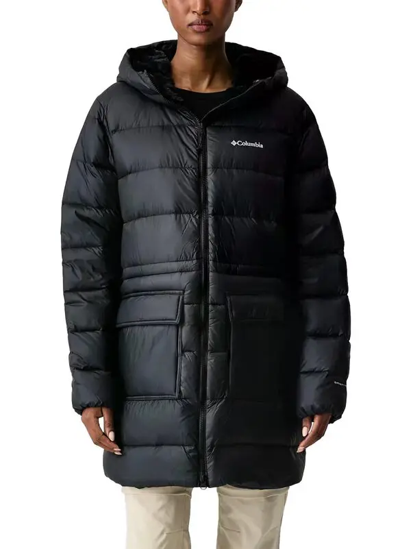 Columbia Harmony Falls™ Quilted Hooded Jacket - Black