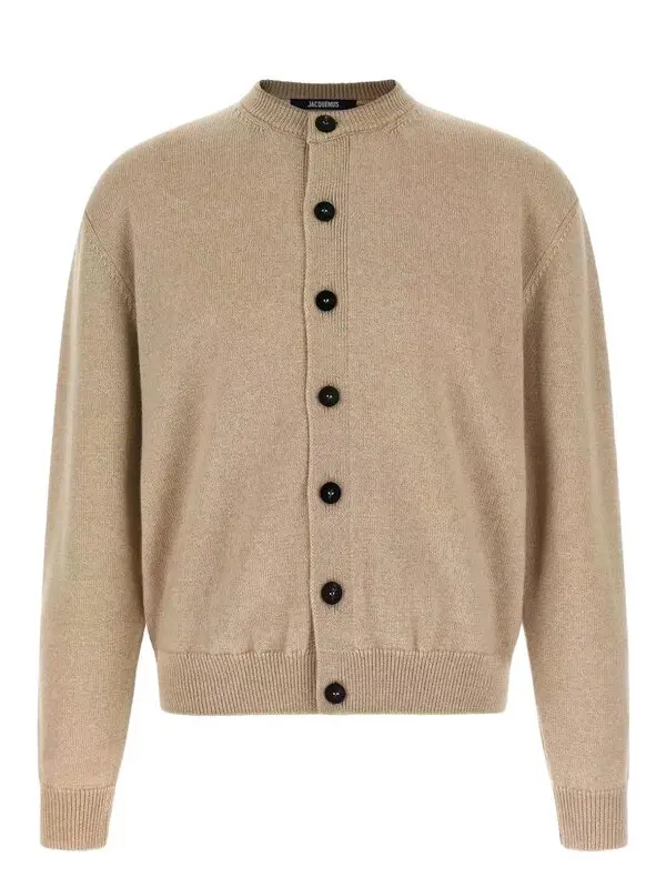 Jacquemus The Moulin Cardigan - Neutrals