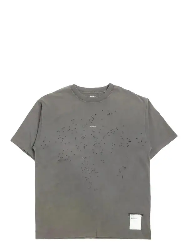 Satisfy Mothtech™ Distressed T-shirt - Grey