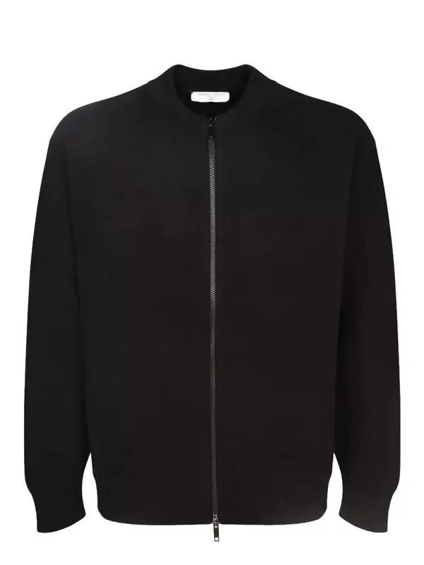 DANIELE FIESOLI Zip-up Knitted Cardigan - Black