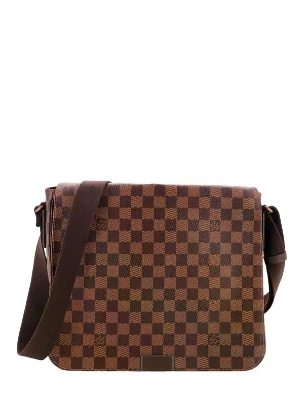 LOUIS VUITTON District Messenger Bag Damier Mm Crossbody Bag - Brown