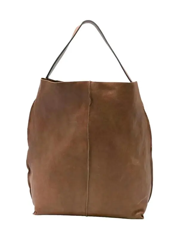 SOMMET Sahara Leather Shoulder Bag - Brown