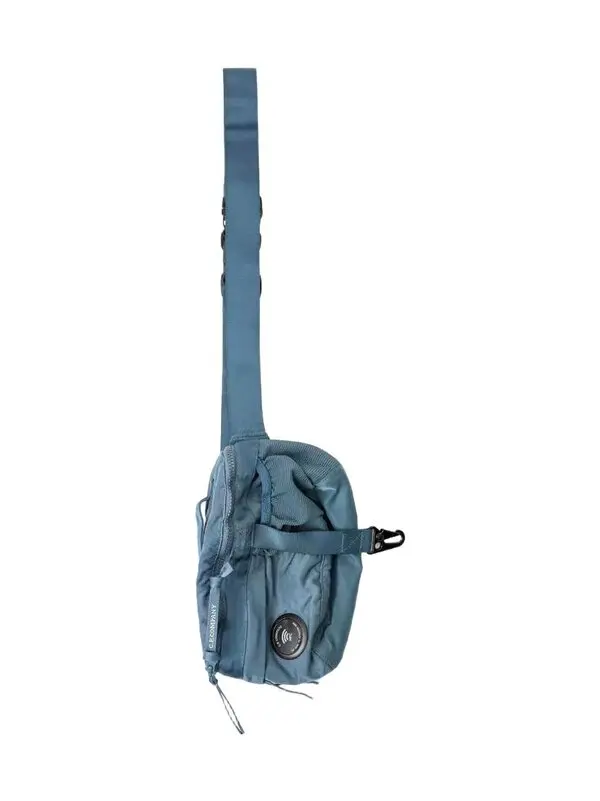 C.P. COMPANY Nylon B Lens Mini Waist Bag - Blue