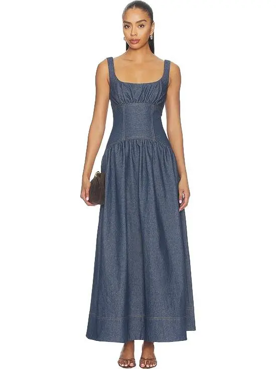 CURAAE BY ELLIATT Vana Maxi Dress In . Also - Blue