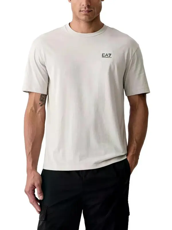 EA7 Logo-patch T-shirt - Grey