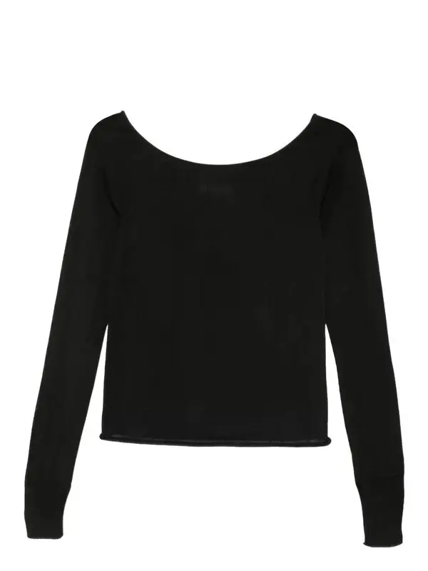 Liviana Conti Long-sleeve Sweater - Black