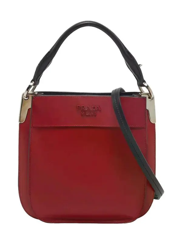 Prada Margit Cross Body Bag - Red