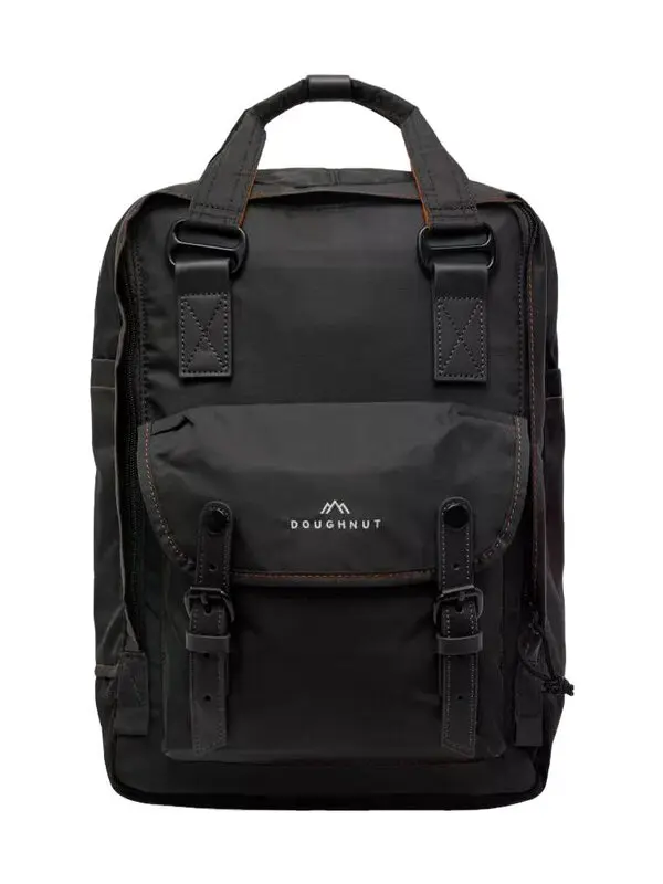 DOUGHNUT Macaroon Buckle-detail Backpack - Black
