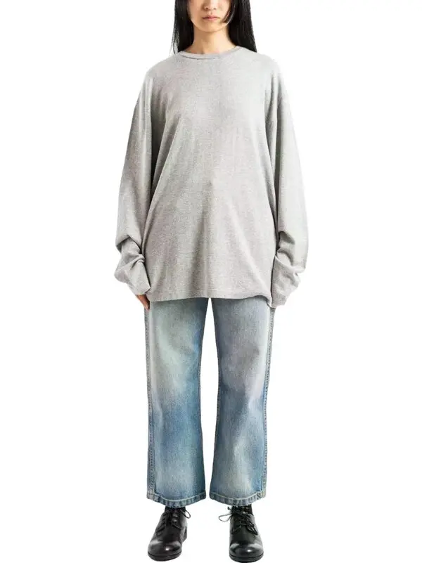 Extreme Cashmere N°452 Rock Long-sleeved T-shirt - Grey