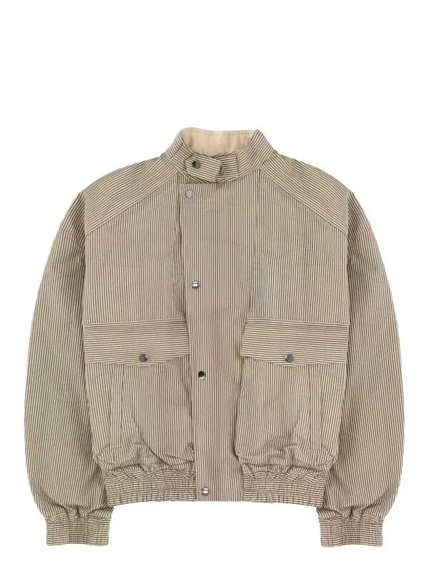 Isabel Marant Étoile Vertical-stripe Short Jacket - Neutrals