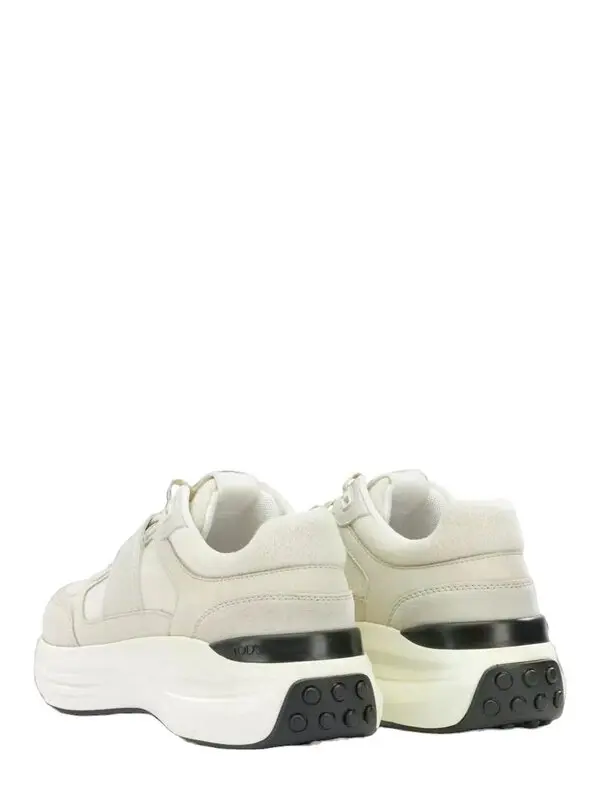 TOD'S Logo-patch Sneakers - Grey