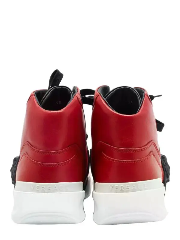 Versace Medusa High-top Sneakers - Red