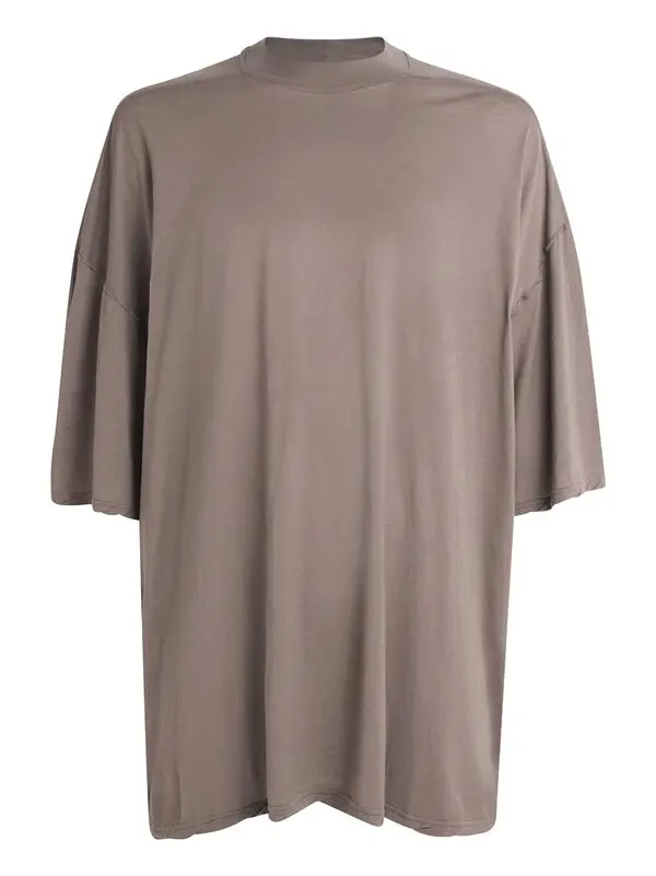 Rick Owens Cotton Tommy T-shirt - Brown