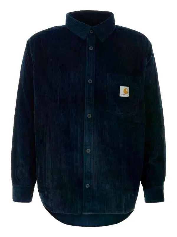 Carhartt Work In Progress Loyde Corduroy Shirt - Blue