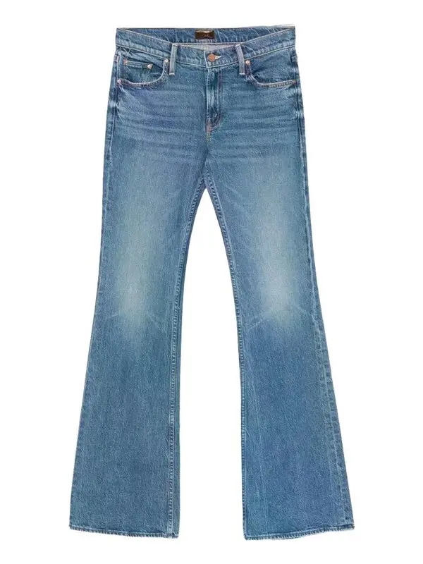 MOTHER The Jinx Heel Flared Jeans - Blue