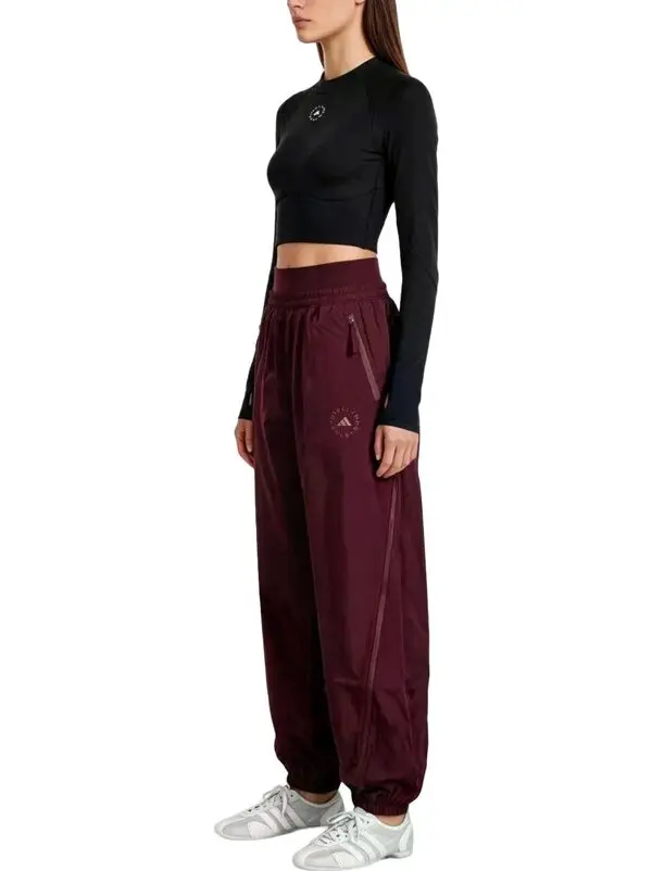 Adidas By Stella McCartney X Stella Mccartney Logo-print Track Pants - Red