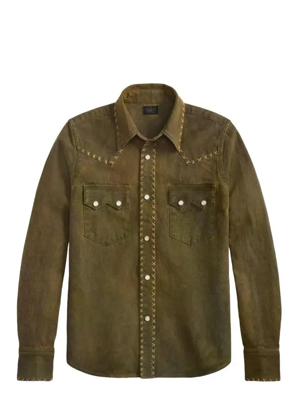 Ralph Lauren Embroidered Shirt - Green