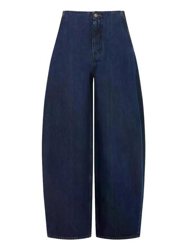 JIL SANDER Curved-leg Jeans - Blue