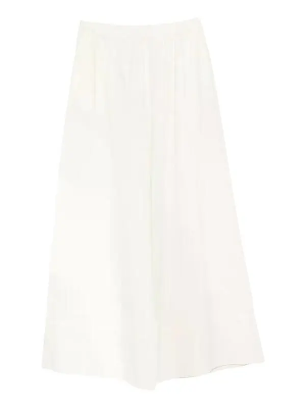 VIKTORIA CHAN Avana Wide-leg Trousers - Neutrals