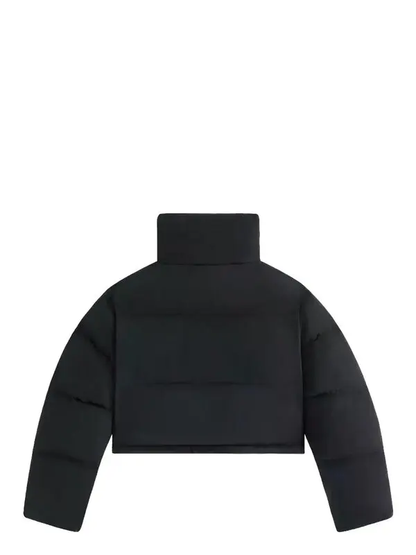 Kith Shae Cropped Denim Puffer Jacket - Black
