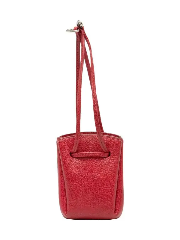 Hermès 2002 Chevre Mysore Vespa Pouch - Red