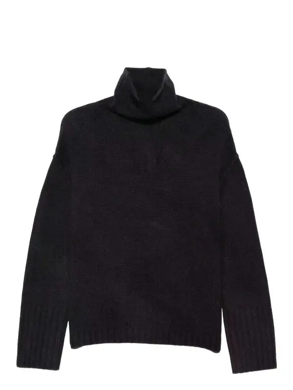 Kristensen Du Nord Roll-neck Cashmere Sweater - Blue