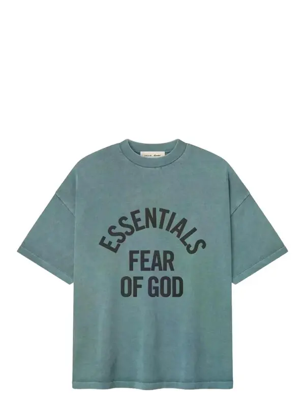 Fear Of God Essentials Logo-print T-shirt - Blue