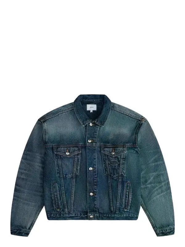 Rhude Pocket Denim Jacket - Blue