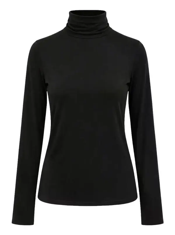 Seventy Roll-neck Long-sleeve Sweater - Black
