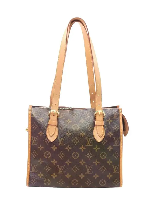 LOUIS VUITTON 2005 Monogram Popincourt Haut Shoulder Bag - Brown