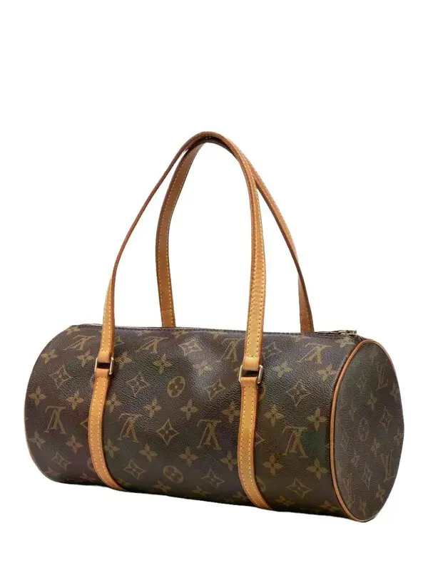 LOUIS VUITTON 2004 Monogram Papillon 30 Handbag - Brown