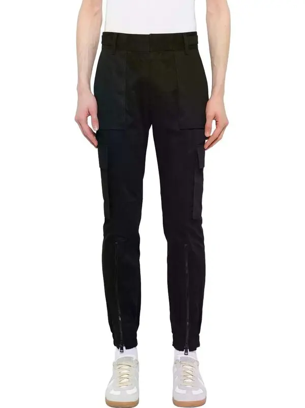 JUUN.J Zip-detail Cargo Pants - Black
