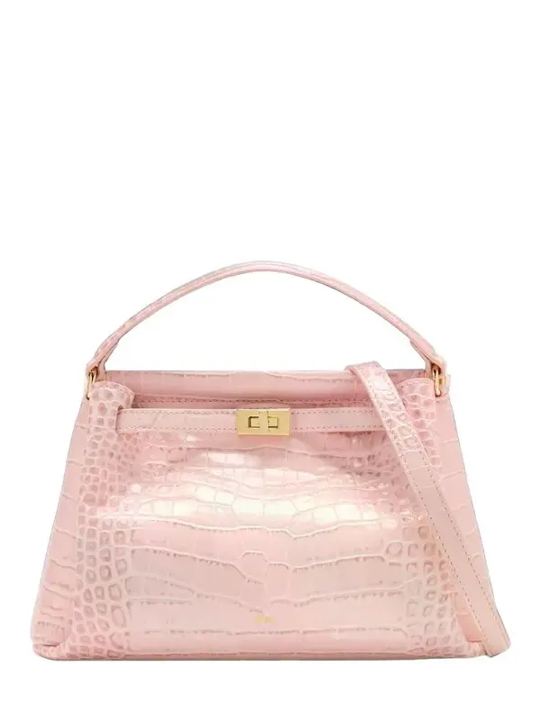 Jw Pei Carmen Croc-effect Tote Bag - Pink