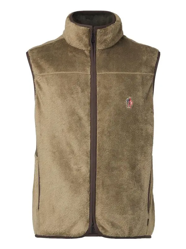 Moncler Teddy Vest - Green