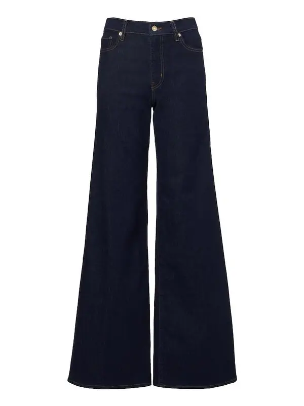 FRAME The Palace Flared Jeans - Blue