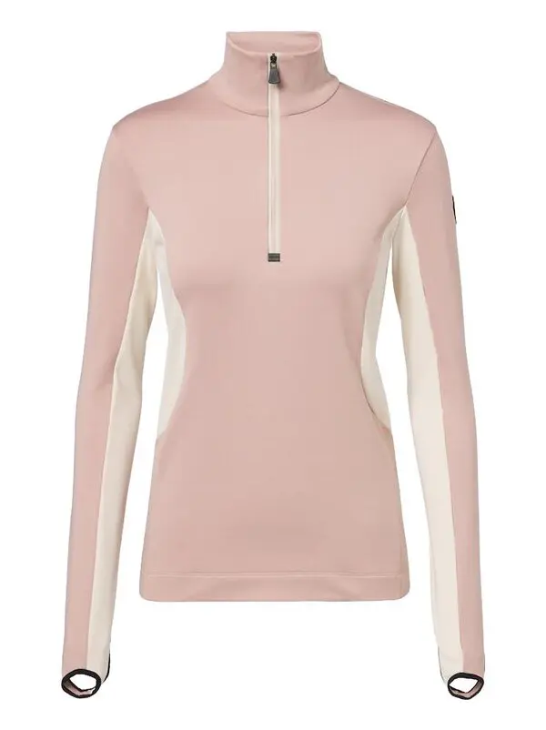 Moncler Colorblocked Ski Top - Pink