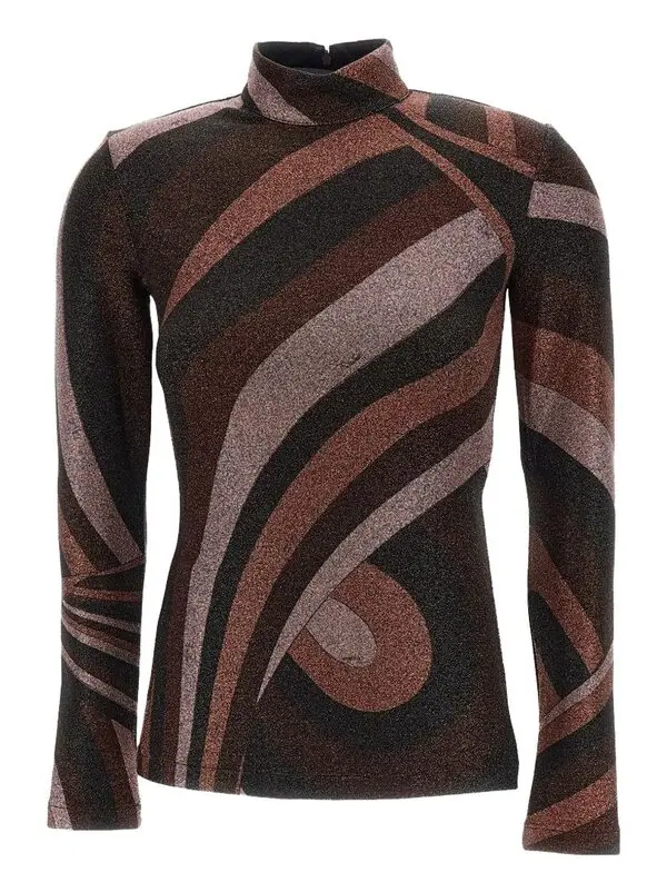 Emilio Pucci Printed Top By - Red