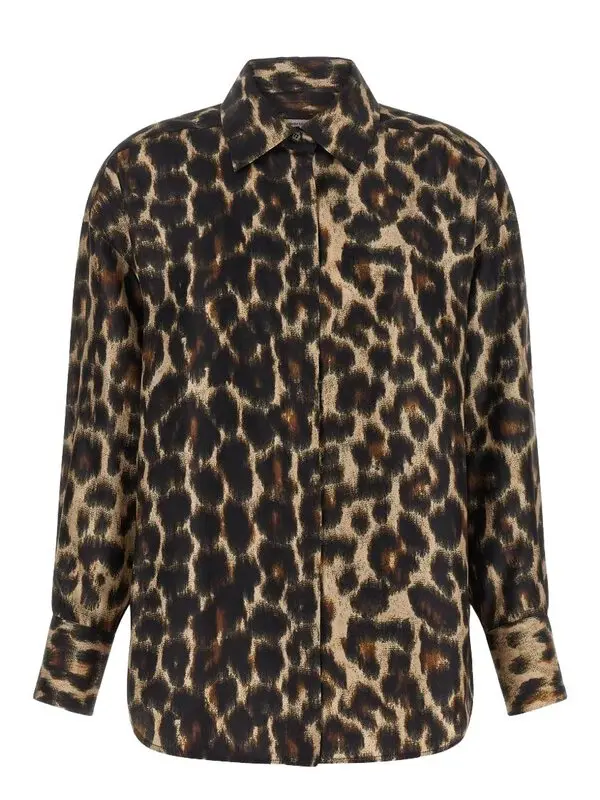 Alberto Biani Printed Silk Shirt - Multi