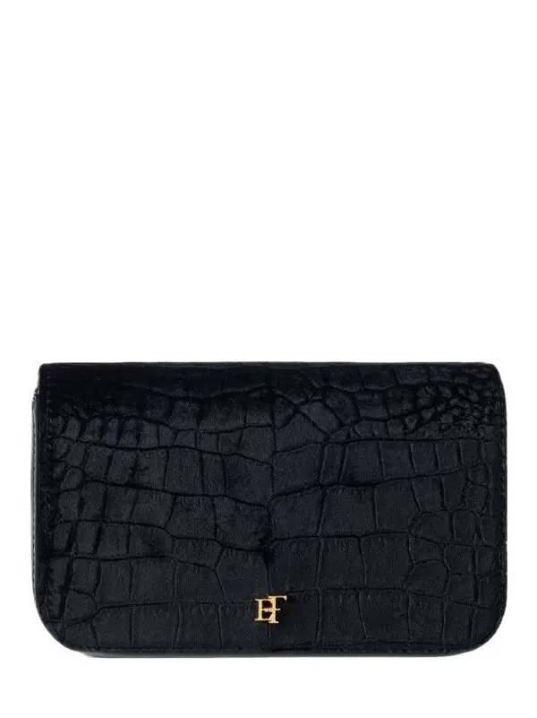 Elisabetta Franchi Shoulder Bag - Black