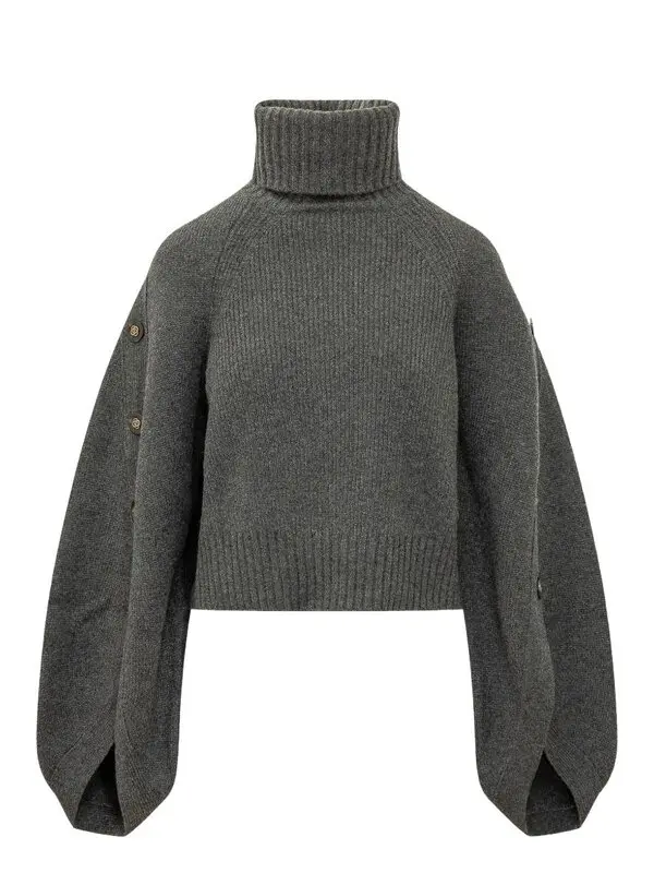 Zimmermann Valiant Wool Jumper - Grey