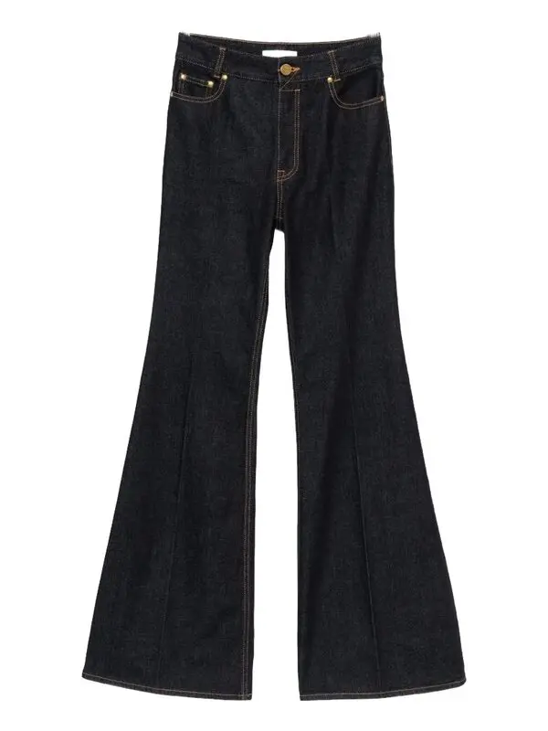 Zimmermann Flared Denim Jeans - Blue