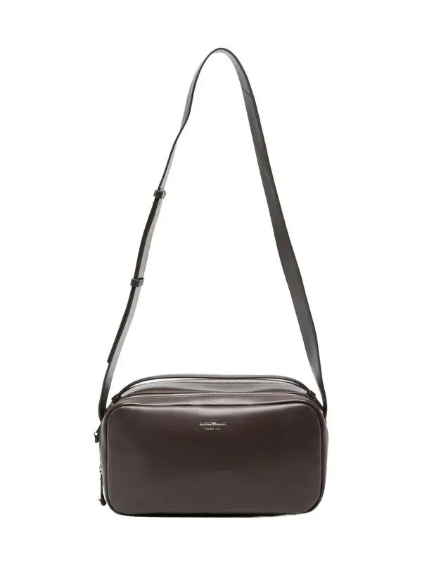 Emporio Armani Leather Handbag - Grey