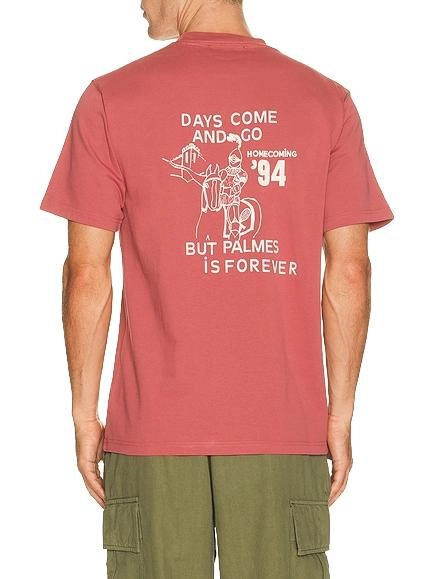 PALMES Forever Pocket Tee Shirt - Red