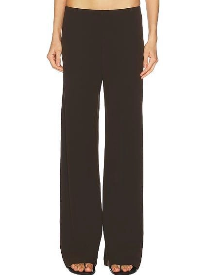 EAVES Loretta Crepe Bias Pant - Ganache