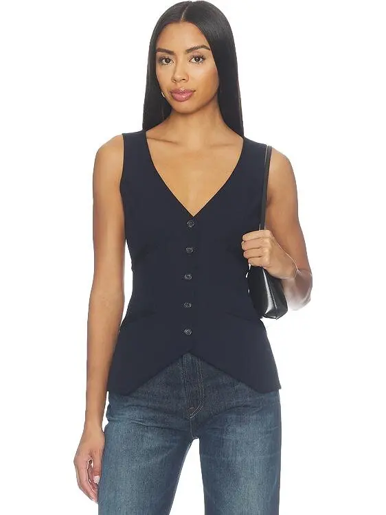 Smythe Waistcoat In . Also - Navy