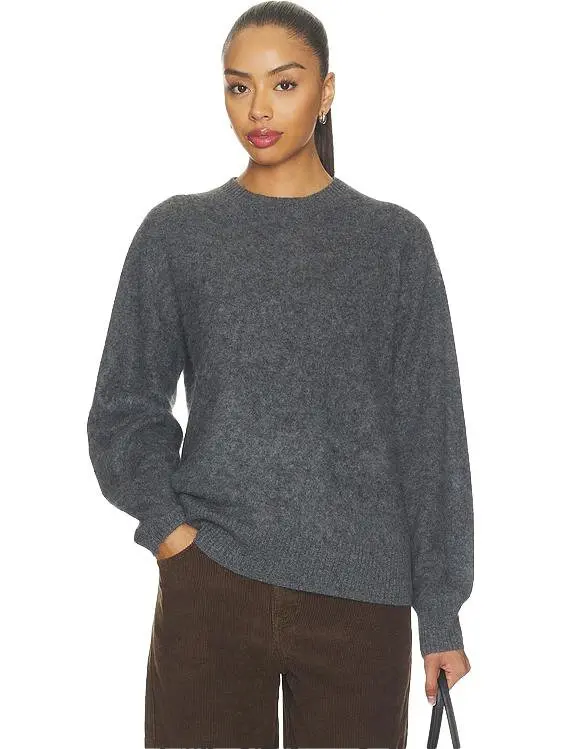 ALIGNE Adrianna Crew Neck Knit Jumper In . Also - Grey