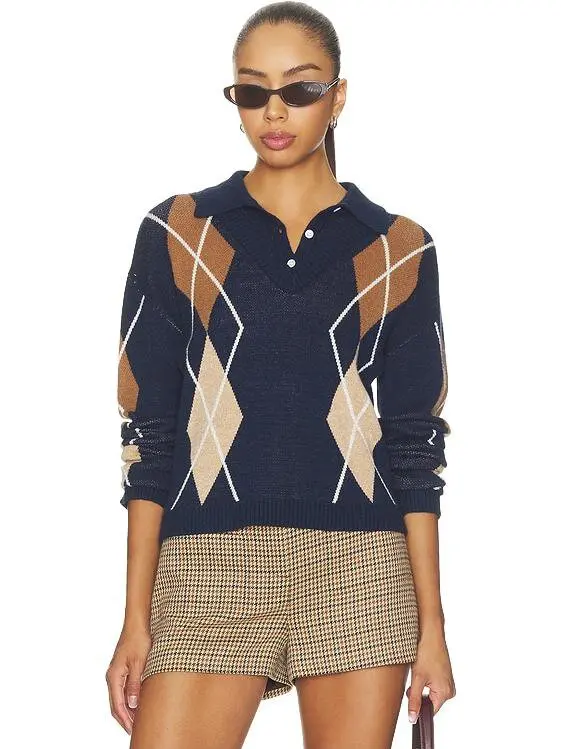 Central Park West Astrid Argyle Twofer In . Also - Multi