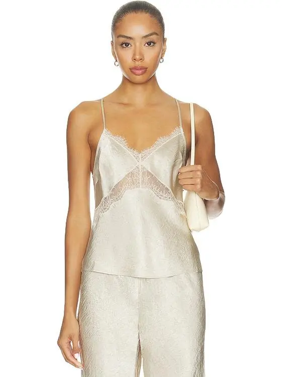 EAVES Mela Top In . Also - Taupe