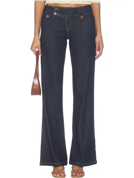 TIGER MIST Kittie Pant Denim In . Also - Blue