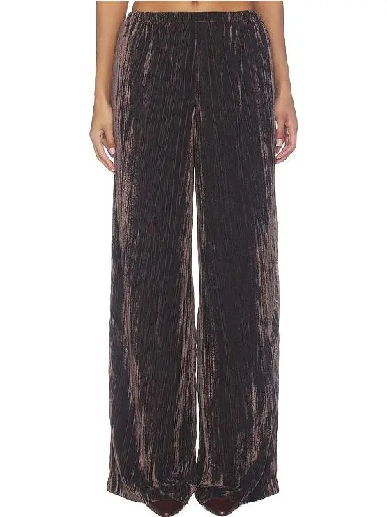 Proenza Schouler White Label Meadow Pant In . Also - Chocolate